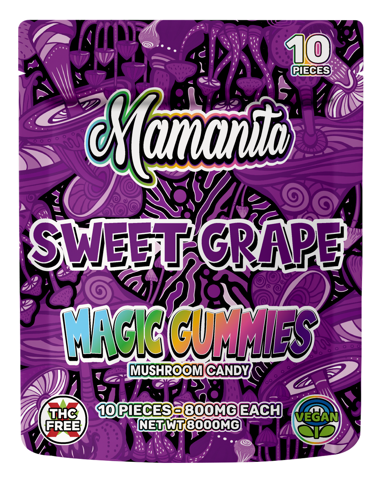 Sweet Grape Magic Gummies – Mamanita
